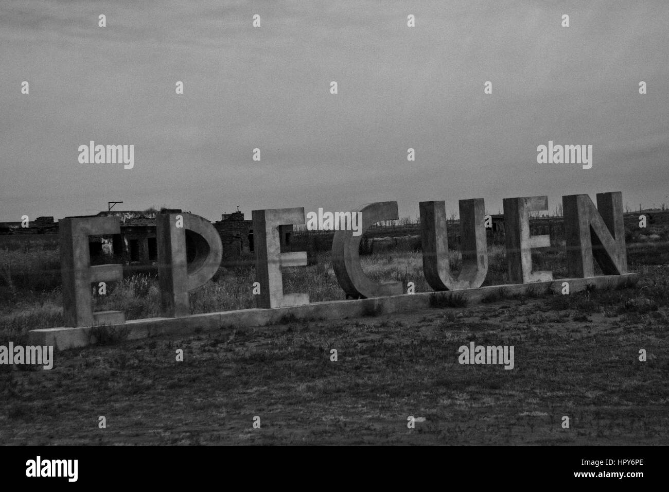 Submerged City of Epecuen Stock Photo - Alamy