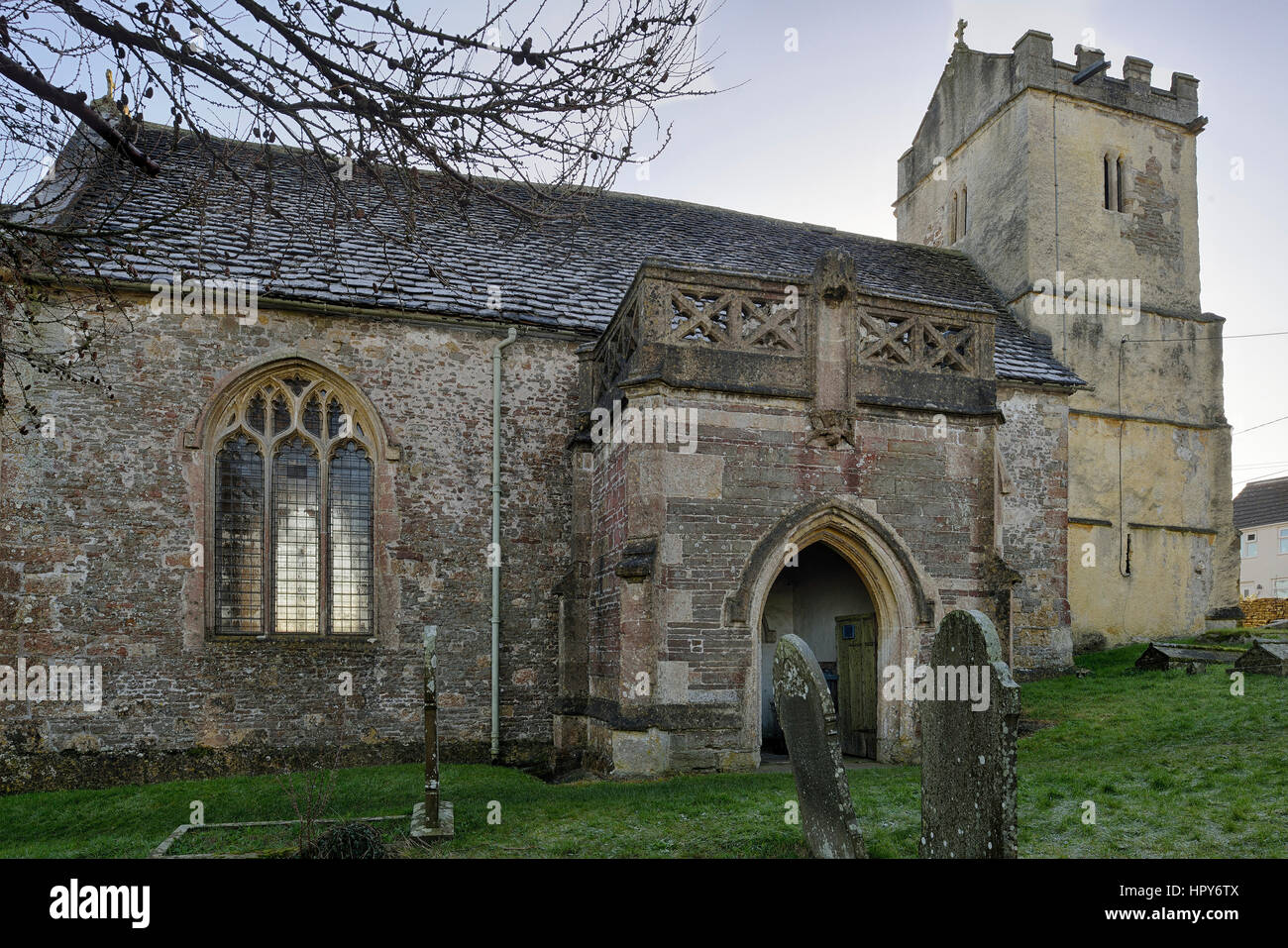 St James Chuch, Chuch End, Charfield, Gloucestershire Stock Photo - Alamy