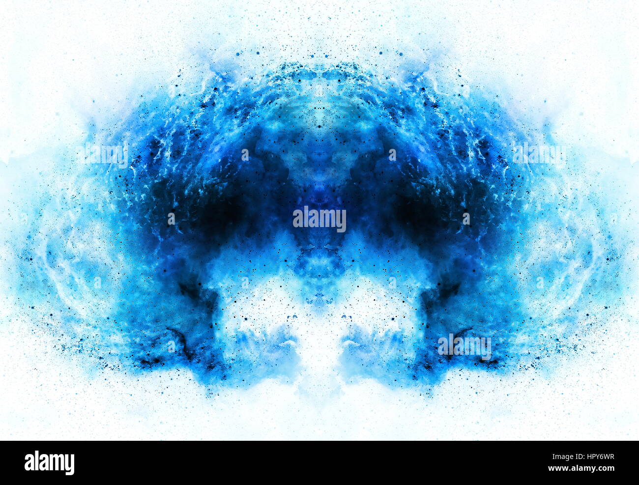 Cosmic space and stars, color cosmic abstract background. Winter effect ...