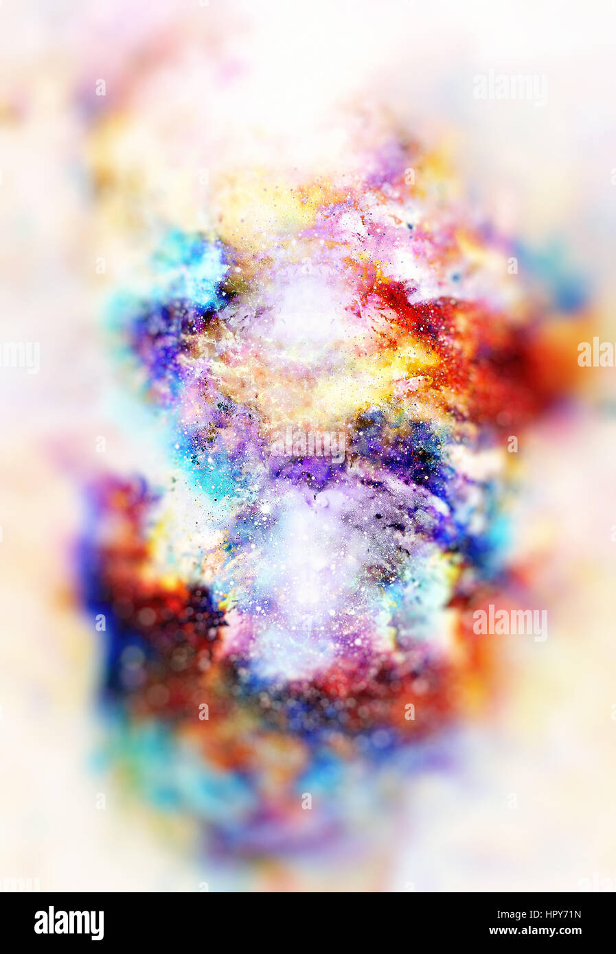 Cosmic space and stars, color cosmic abstract background Stock Photo ...