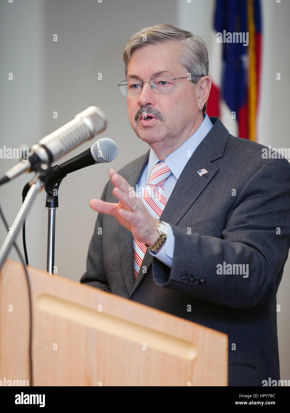 Iowa Governor Terry Branstad, the longest serving governor in American ...