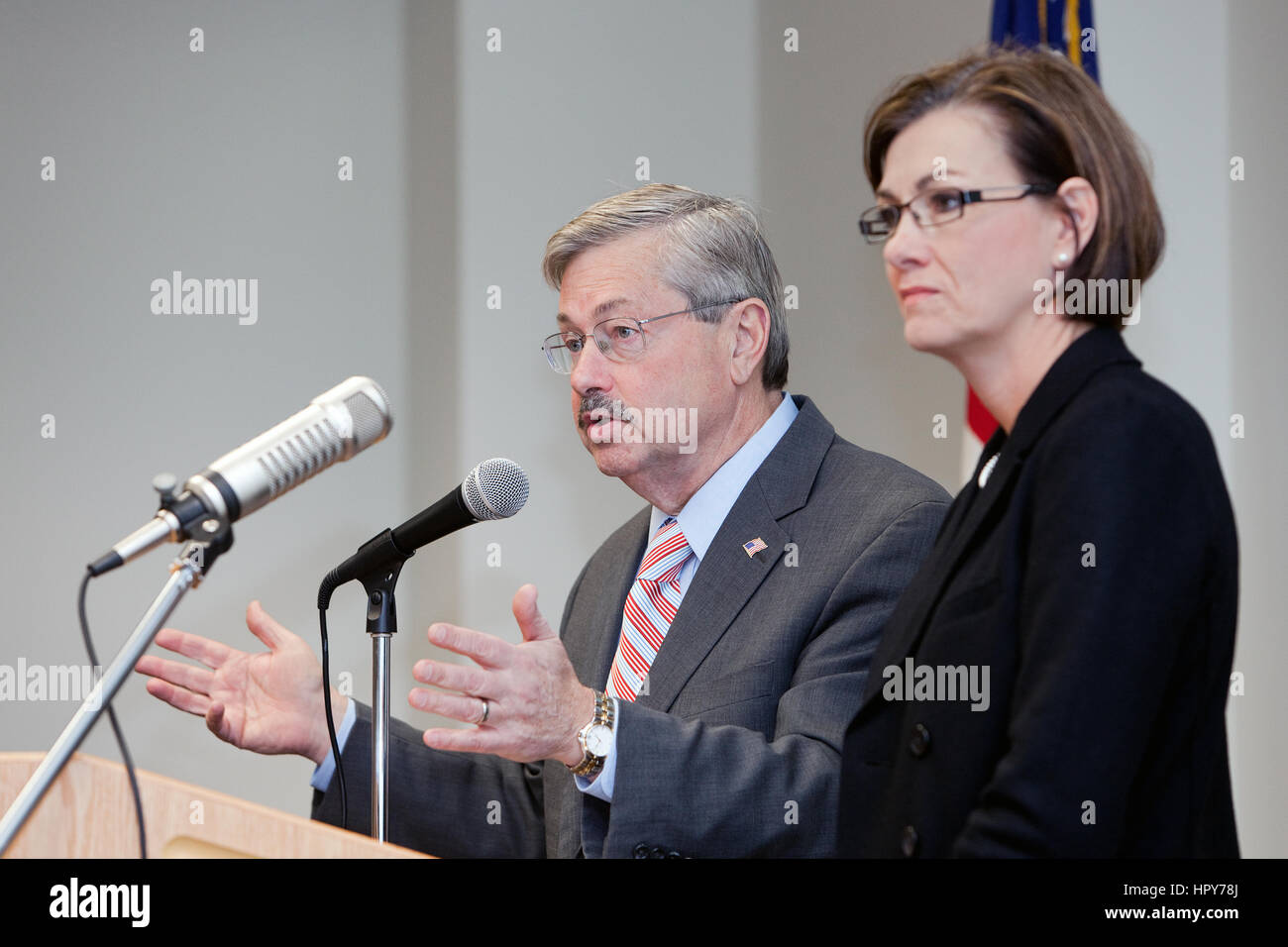 Iowa Governor Terry Branstad, the longest serving governor in American ...