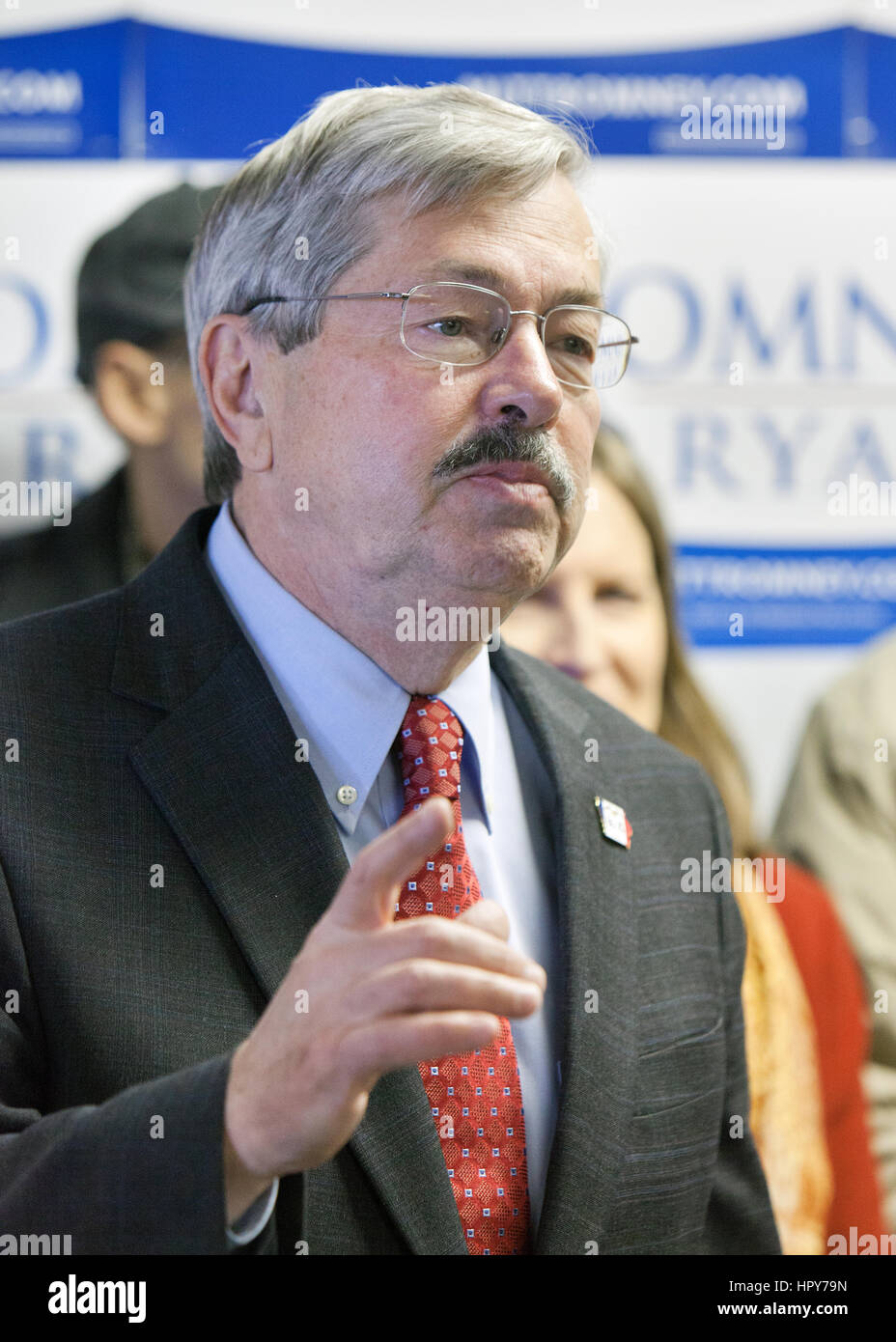 Iowa Governor Terry Branstad, the longest serving governor in American ...