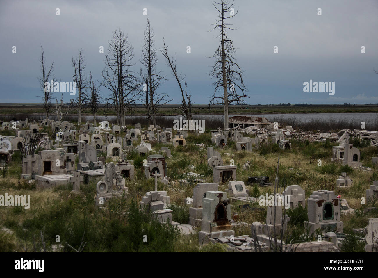 Submerged City of Epecuen Stock Photo - Alamy