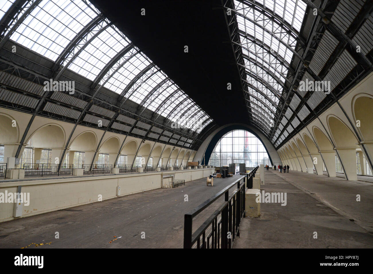 Empty passage in Moscow Stock Photo - Alamy