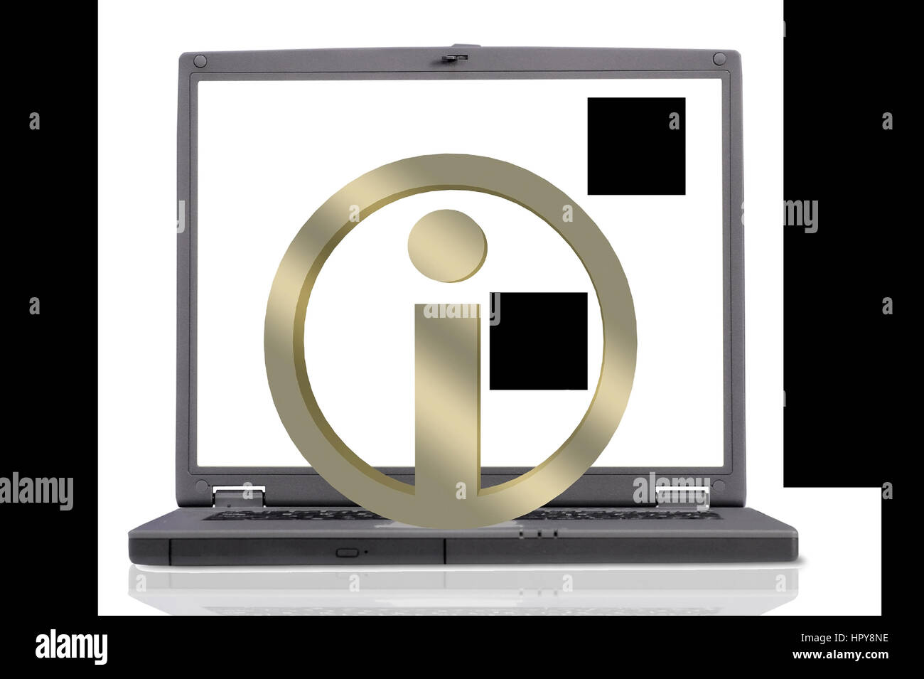 Top view laptop symbol hi-res stock photography and images - Alamy