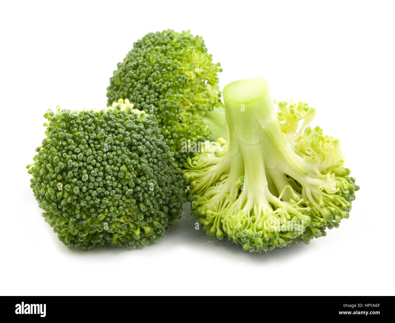 broccoli isolated on white background Stock Photo - Alamy