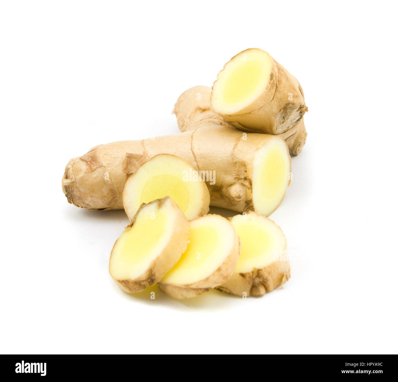 White Turmeric isolated on white Stock Photo - Alamy