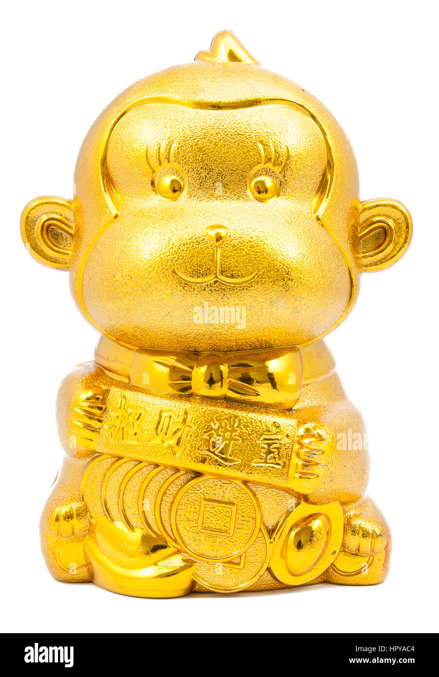 year of the monkey golden monkey Stock Photo - Alamy