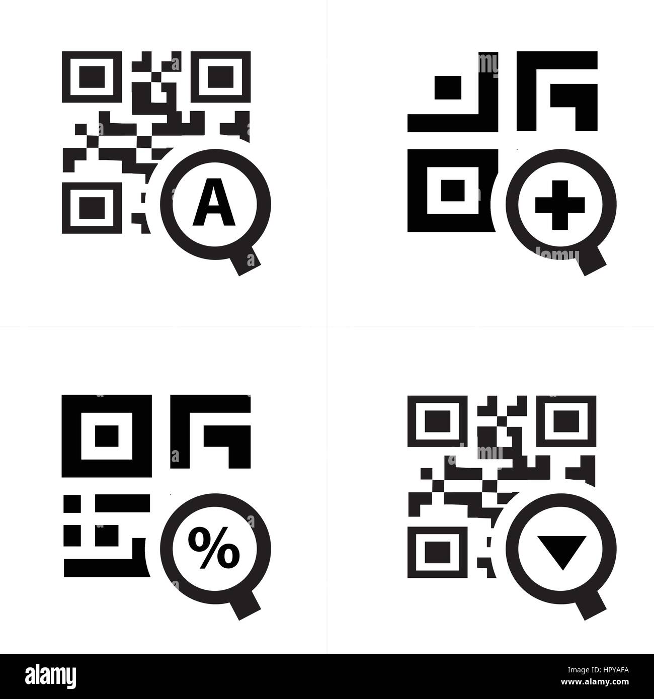 Zoom QR Code Design Stock Vector Image & Art - Alamy