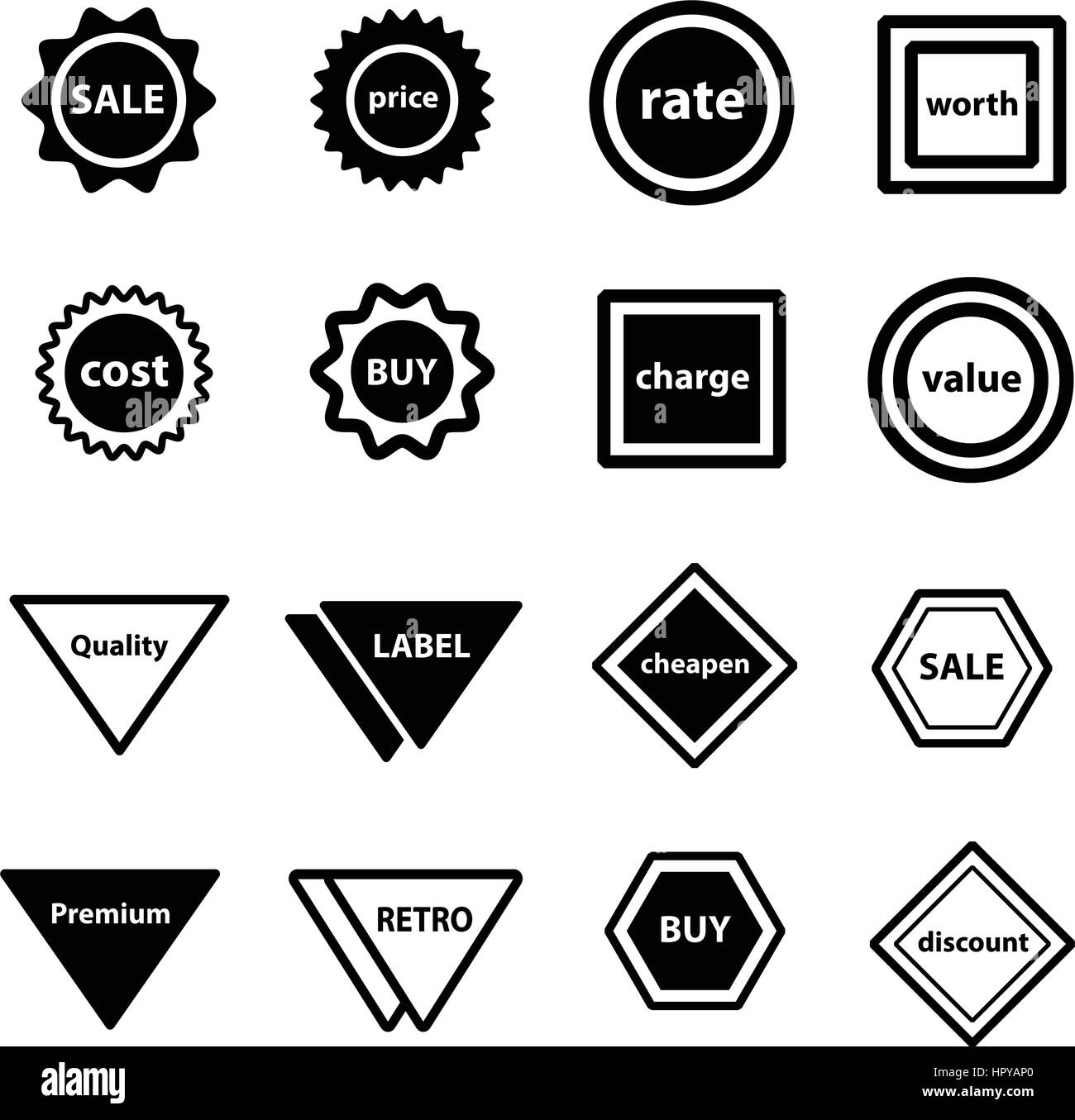 Label Design vector Stock Vector Image & Art - Alamy