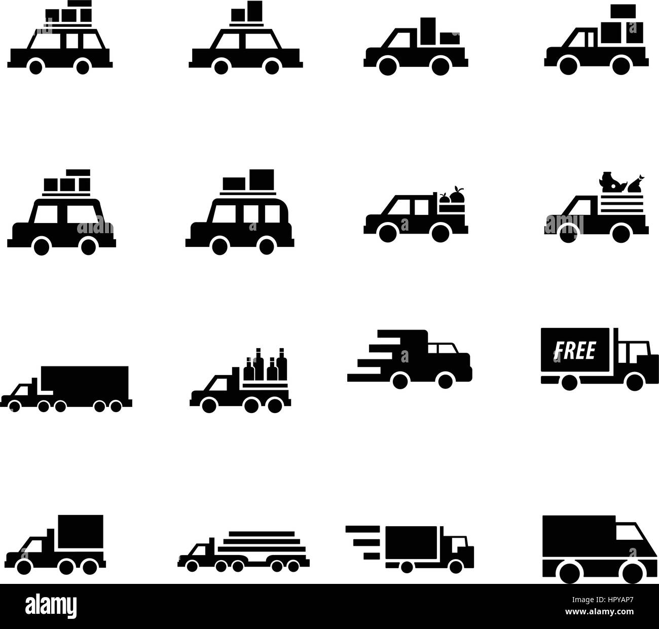 Logistics computer Stock Vector Images - Alamy