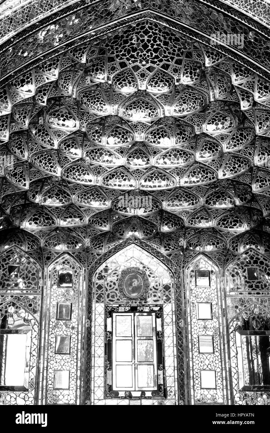 blur in iran abstract texture of the religion architecture mosque roof ...