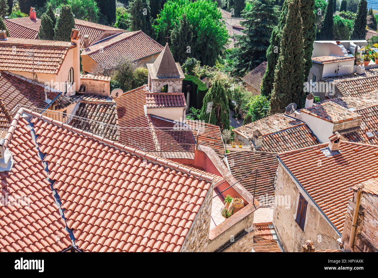 Residential home roof top on a sunny day Stock Photo - Alamy