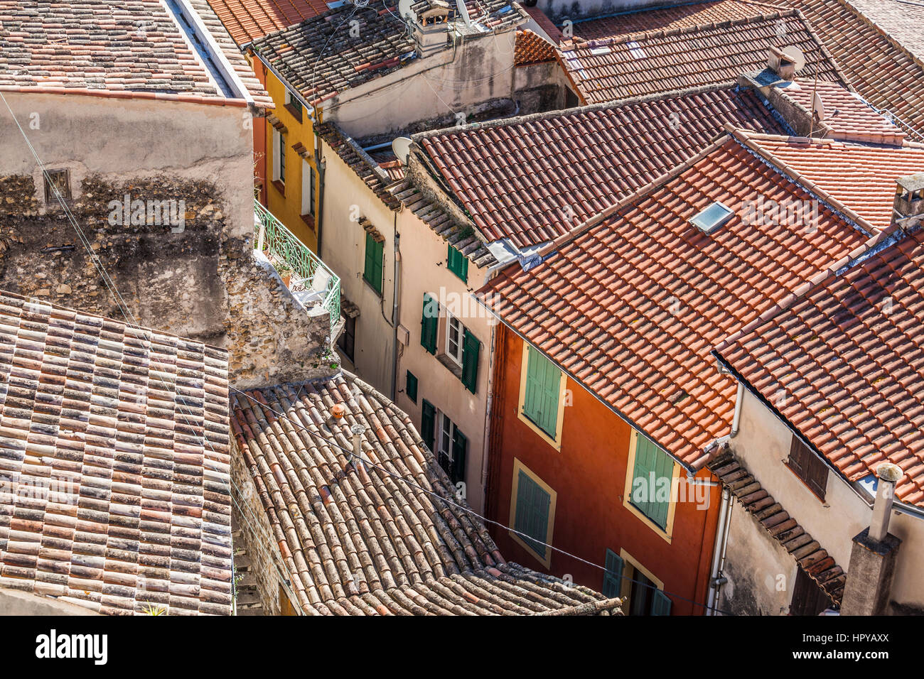 Residential home roof top on a sunny day Stock Photo - Alamy