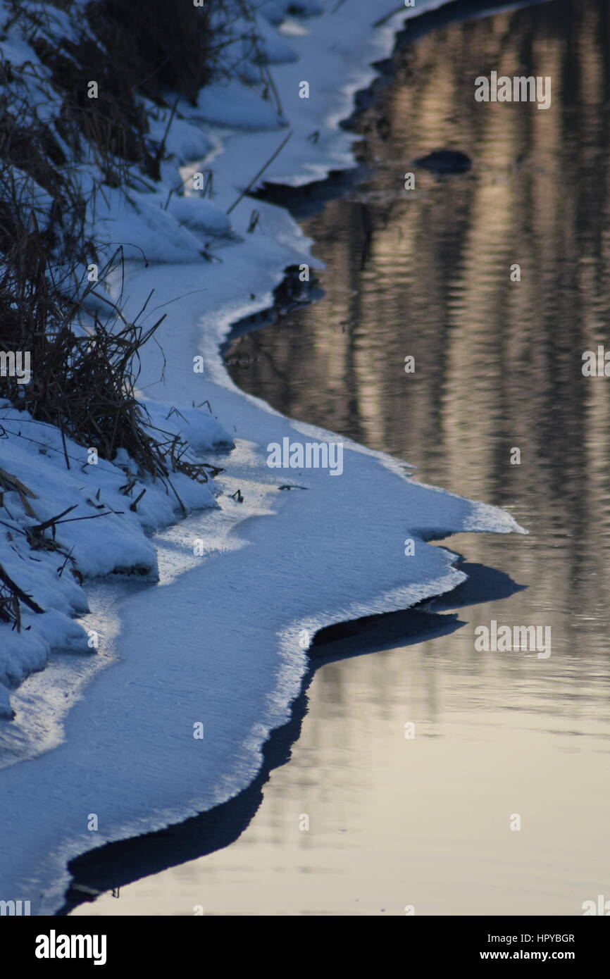 Water stream evening hi-res stock photography and images - Alamy