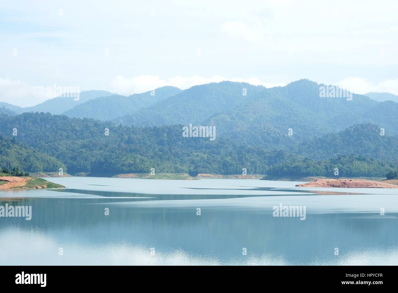 Scenic Shot of Kuala Kubu Dam in Malaysia Stock Photo - Alamy