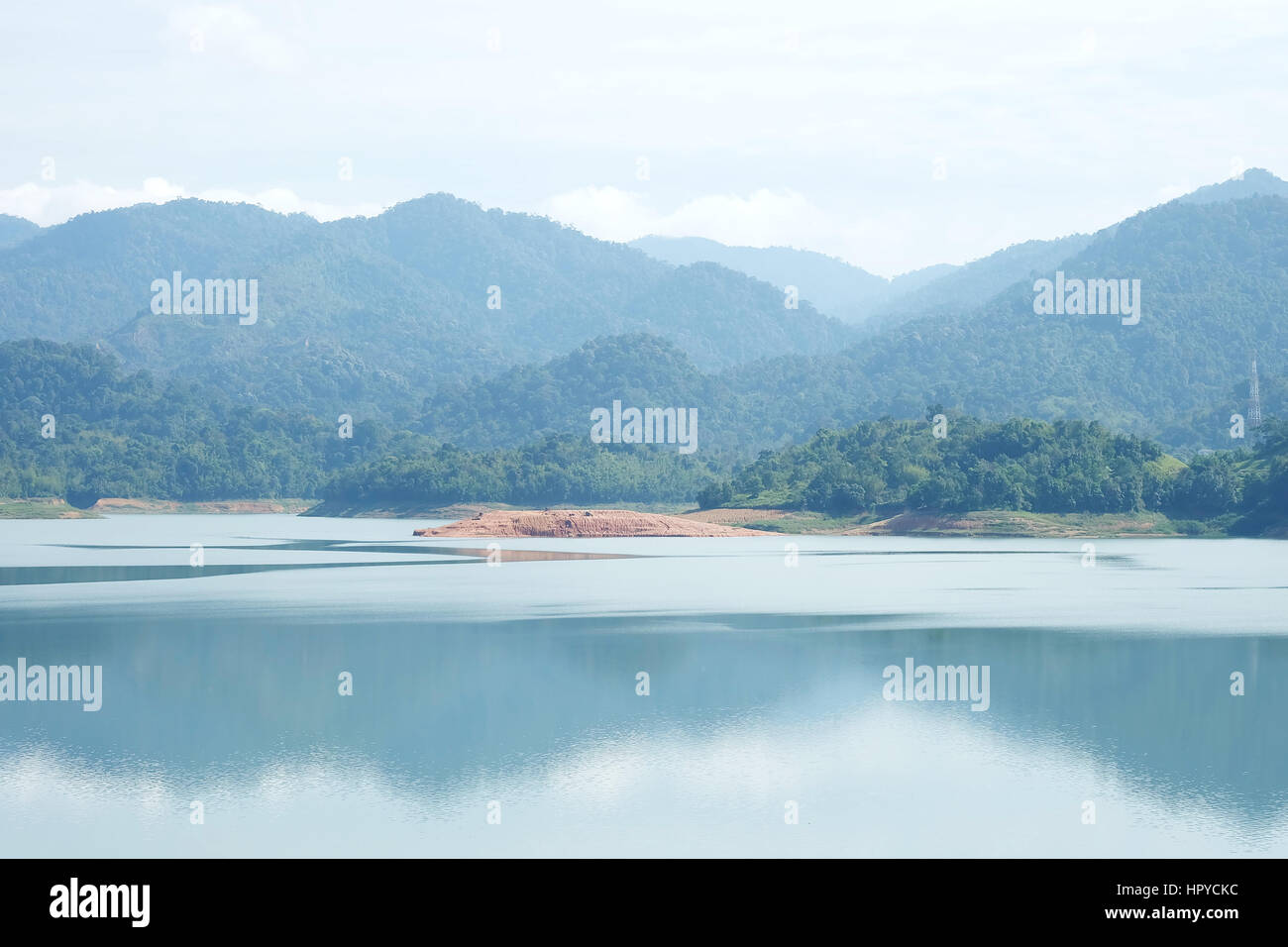 Scenic Shot of Kuala Kubu Dam in Malaysia Stock Photo - Alamy