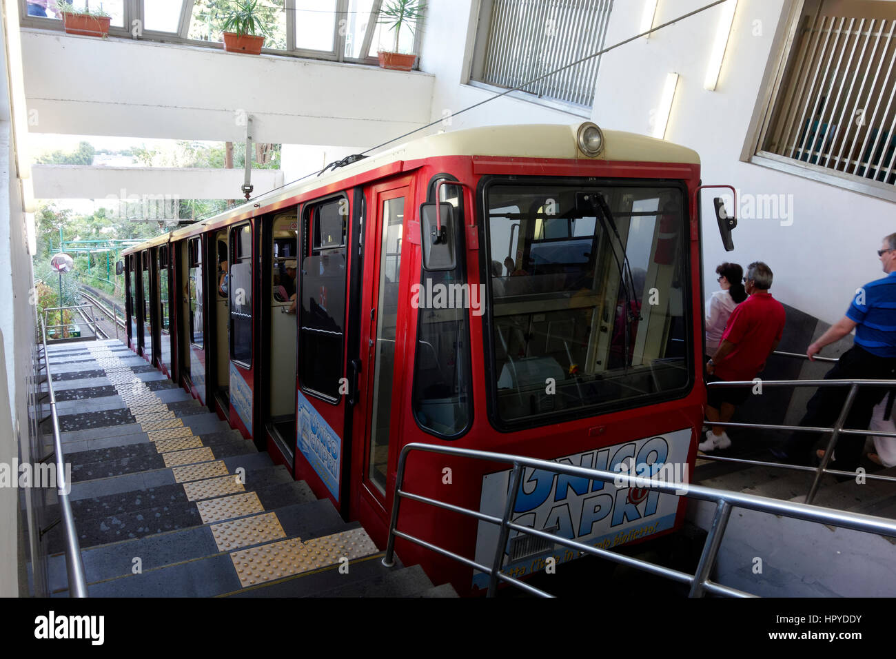 Italian funicular railway hi-res stock photography and images - Alamy