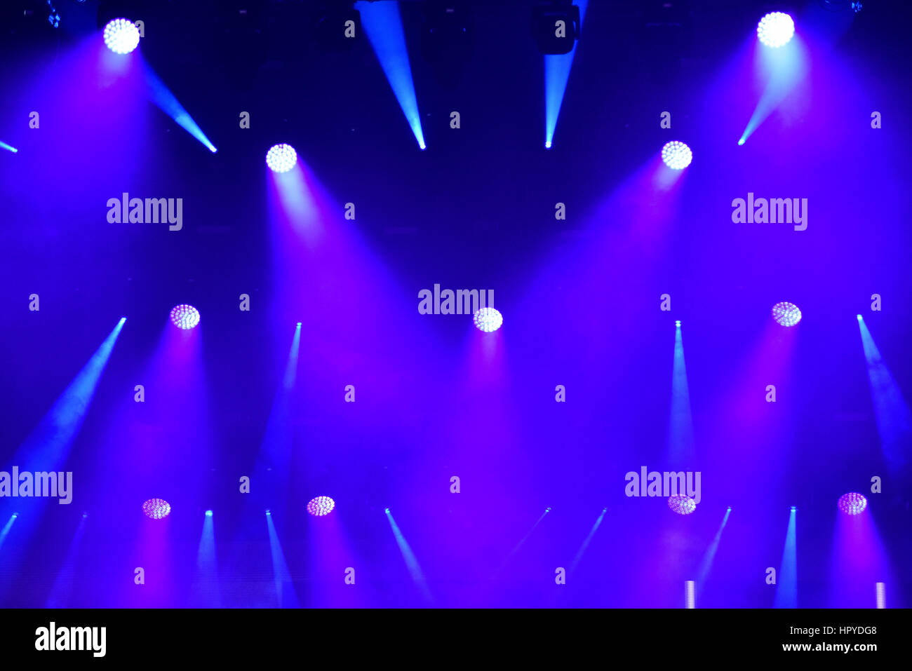 Stage lights at concert Stock Photo - Alamy