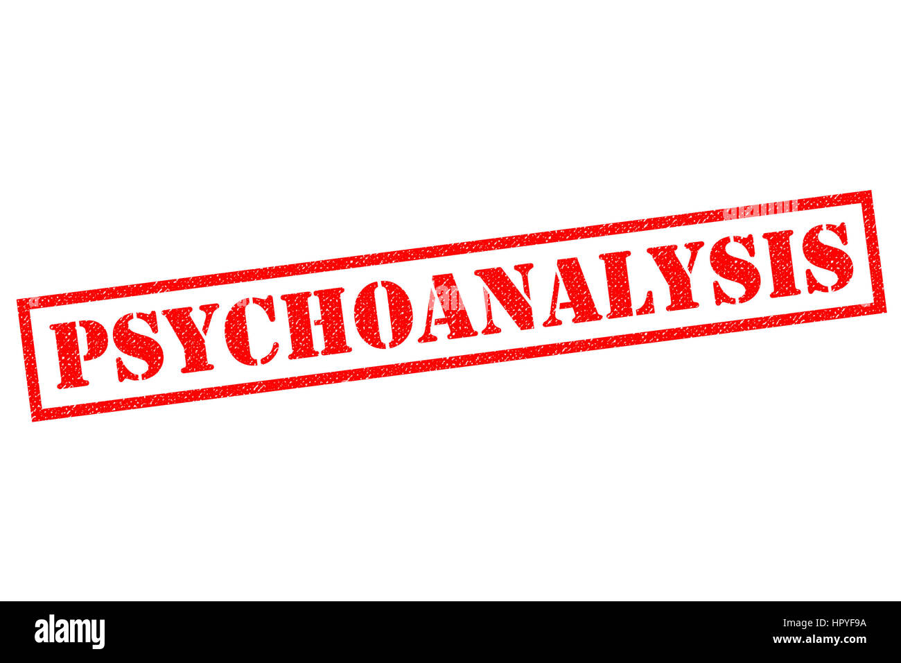 PSYCHOANALYSIS red Rubber Stamp over a white background Stock Photo - Alamy