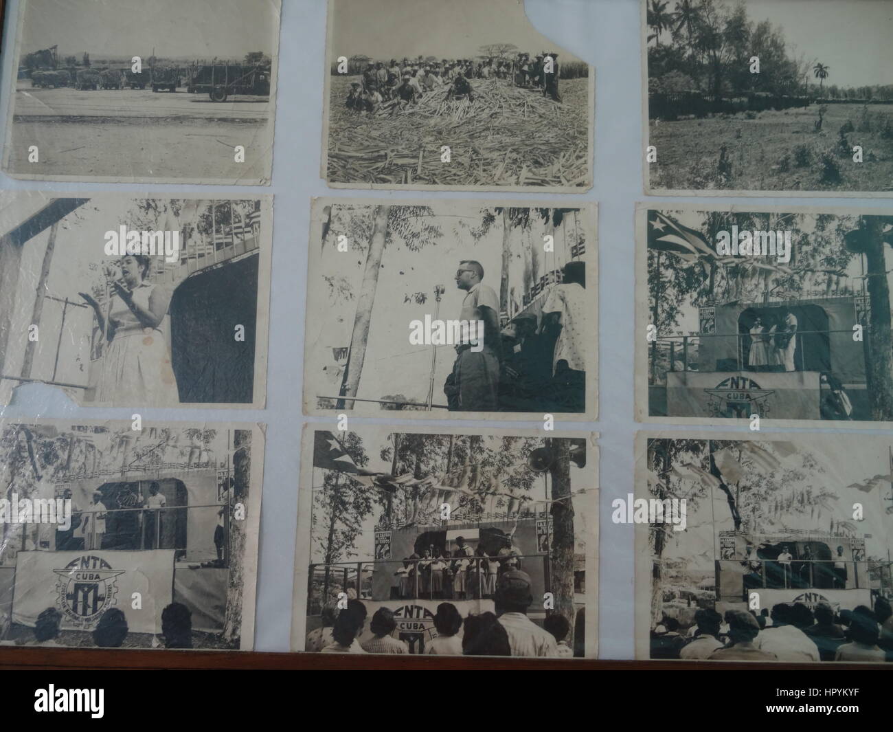 Old photographs from the archives of now disused sugar cane factory ...