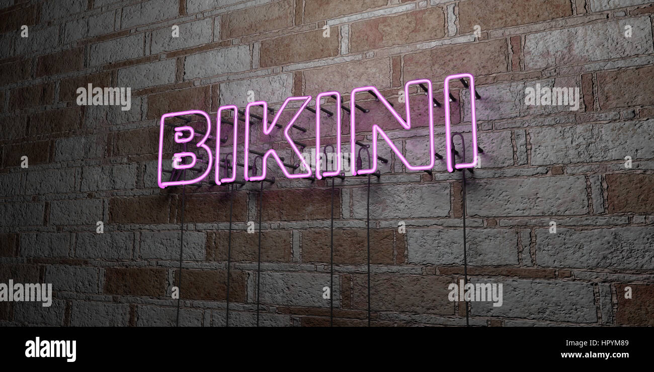 Neon bikini hi-res stock photography and images - Alamy