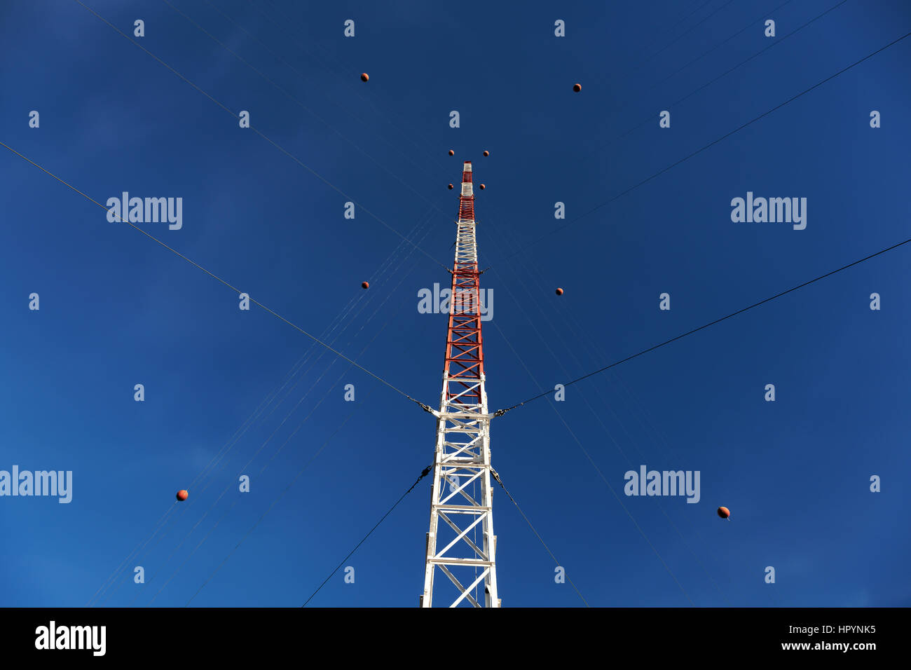 Cell tower cables hi-res stock photography and images - Alamy