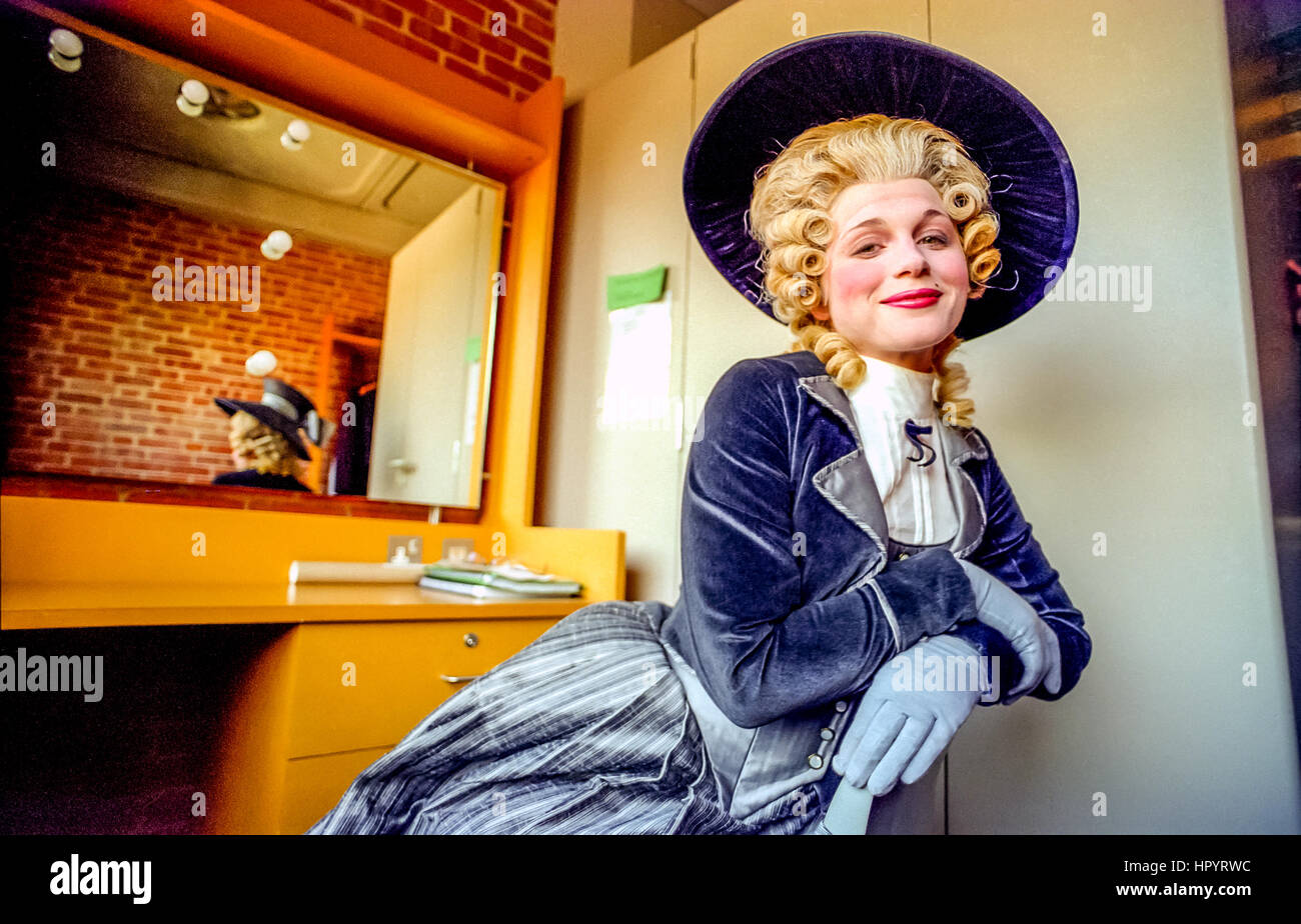 Mezzo-Soprano Arlene Rolph backstage at Glyndebourne Festival Opera ...