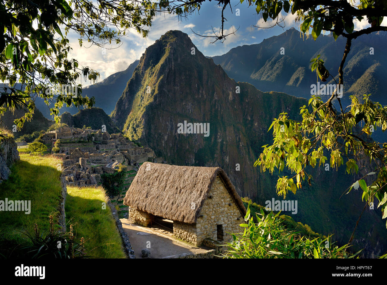 MACHU PICCHU, PERU - MAY 31, 2015: View of the ancient Inca City of ...