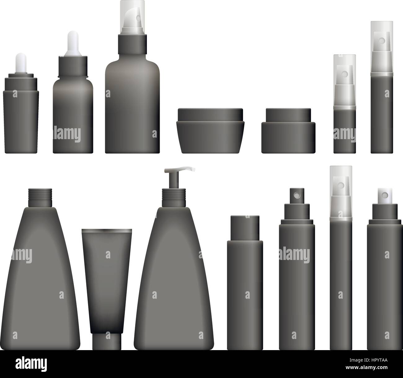 Cosmetics skin hair care Stock Vector Images - Alamy