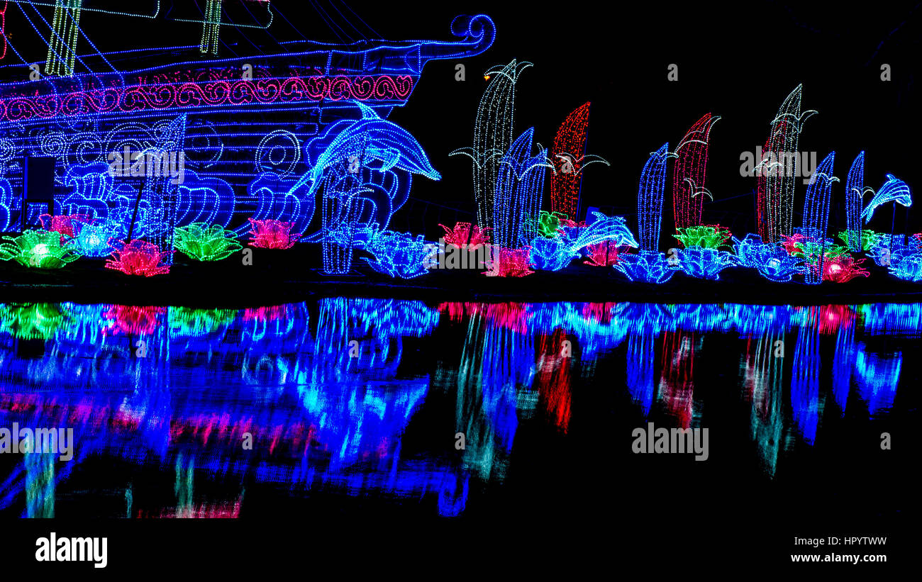 Exhibit At The Magic Lantern Festival, Chiswick House Stock Photo - Alamy