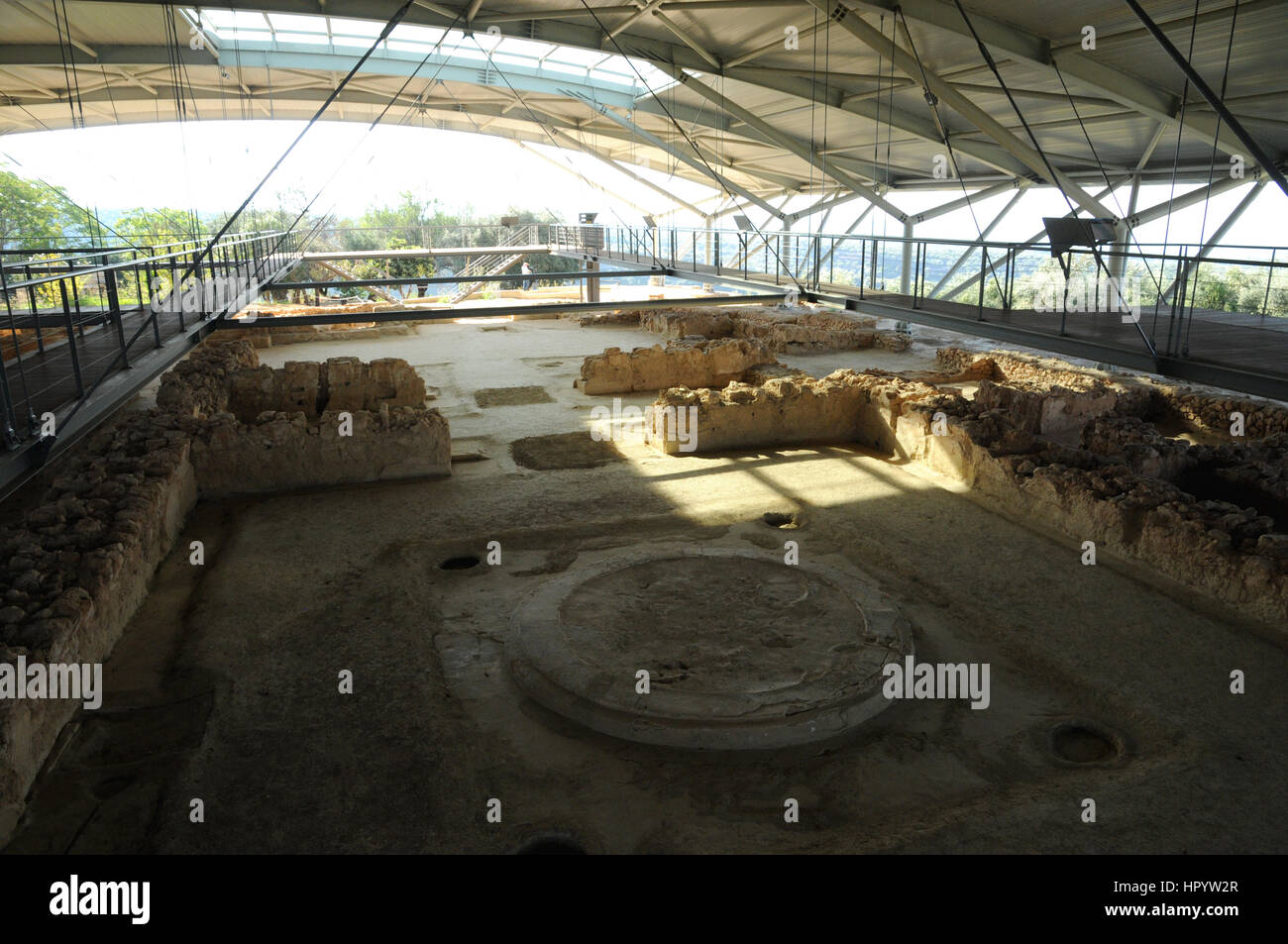 Nestors palace near pilos greece hi-res stock photography and images ...