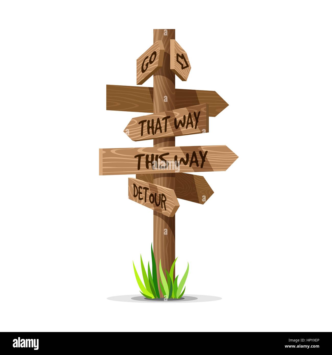 Direction Sign Board