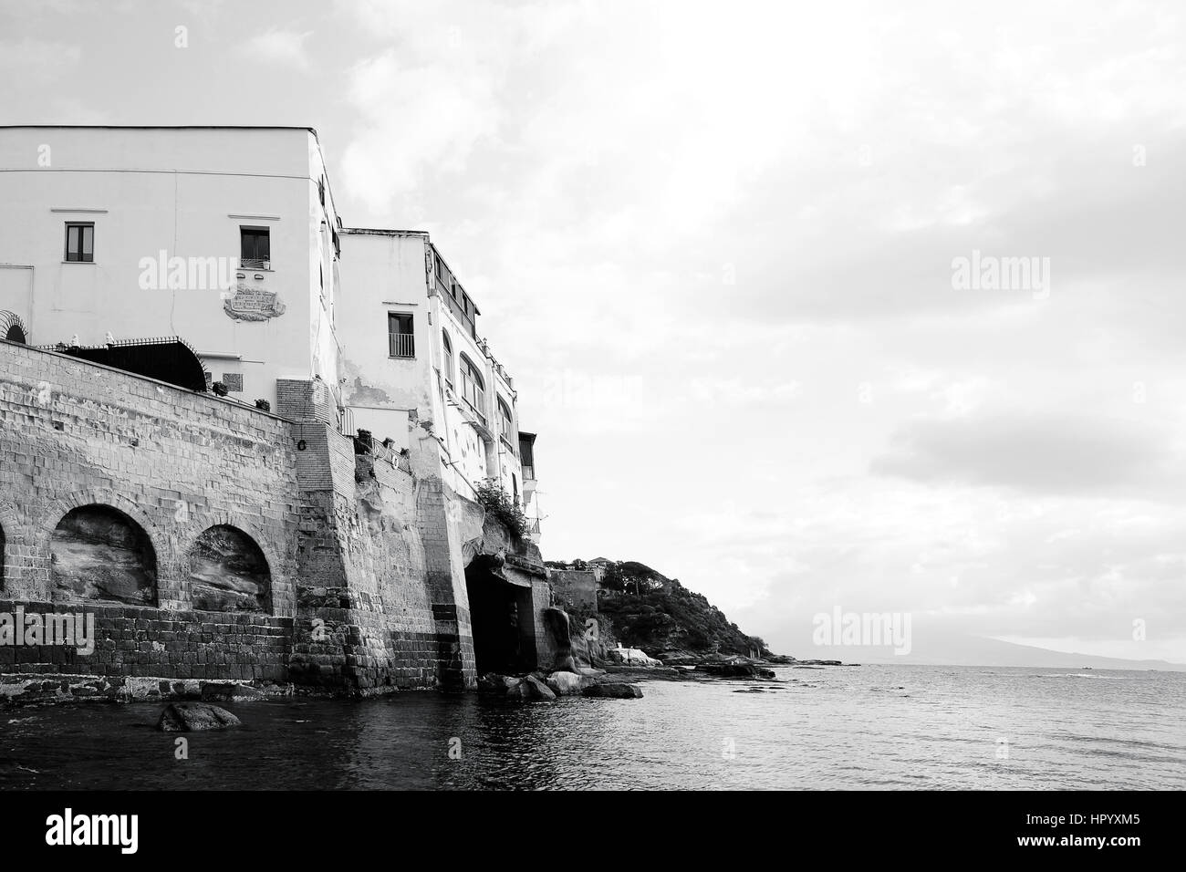 Naples, Italy, village of Marechiaro - Posillipo Stock Photo - Alamy