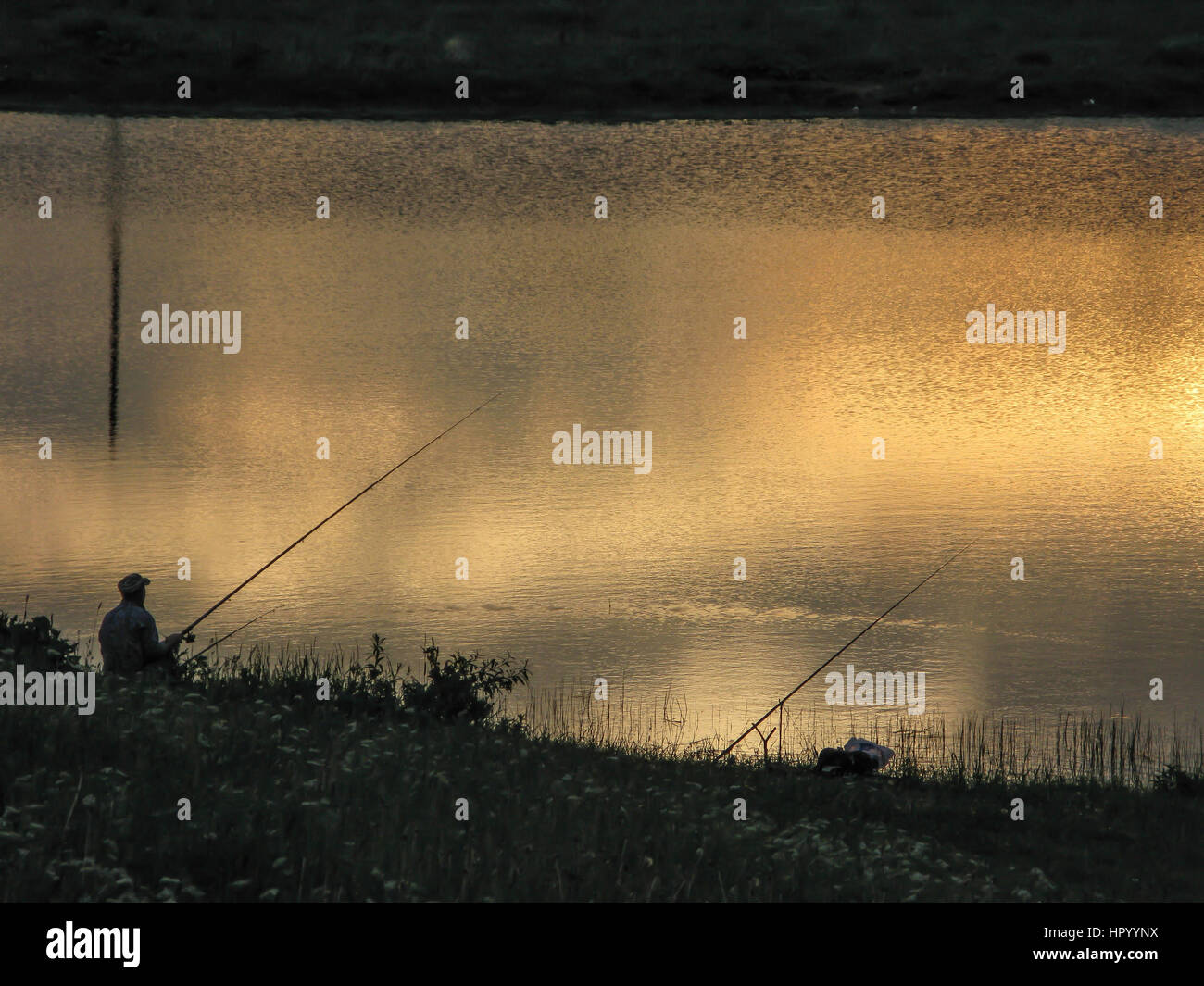 Fish pose catch hi-res stock photography and images - Alamy