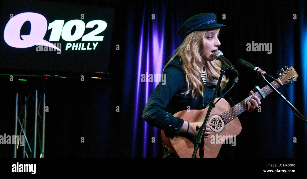Bala Cynwyd, PA, USA. 17th February, 2017. American Singer-Songwriter ...