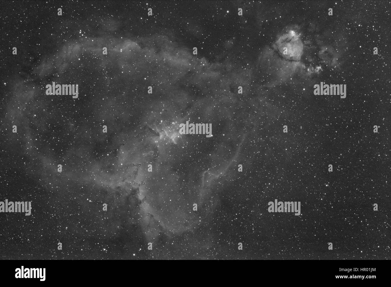 Starry Sky. Star objects, galaxies, and all the heavenly bodies ...