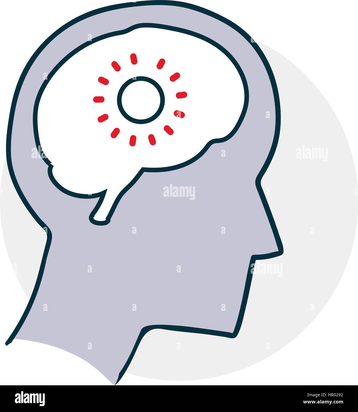 Brain hemorrhage illustration hi-res stock photography and images - Alamy