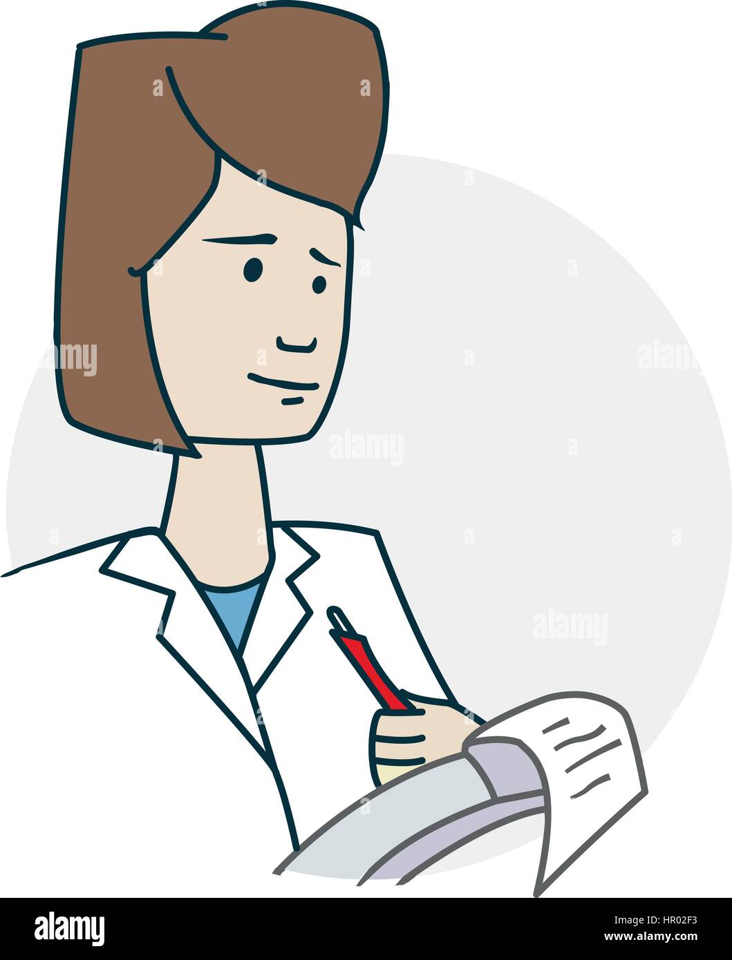 Cartoon doctor patient hi-res stock photography and images - Alamy