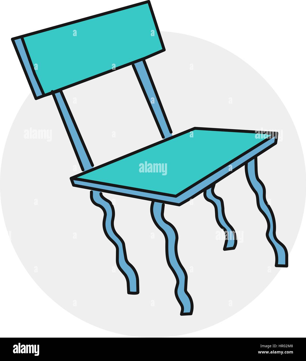 Chair care Stock Vector Images - Alamy