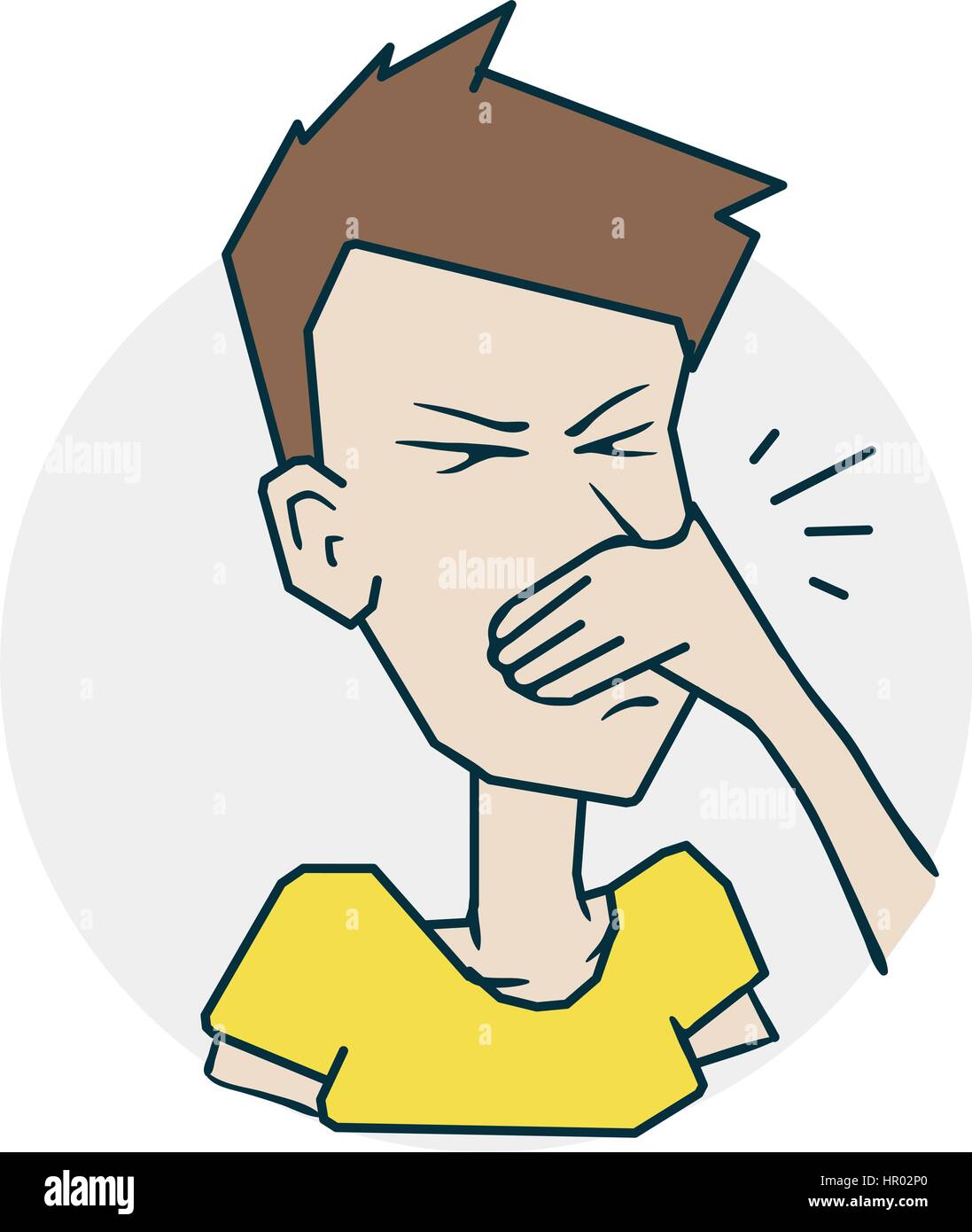 Cartoon sneezing mouth hi-res stock photography and images - Alamy