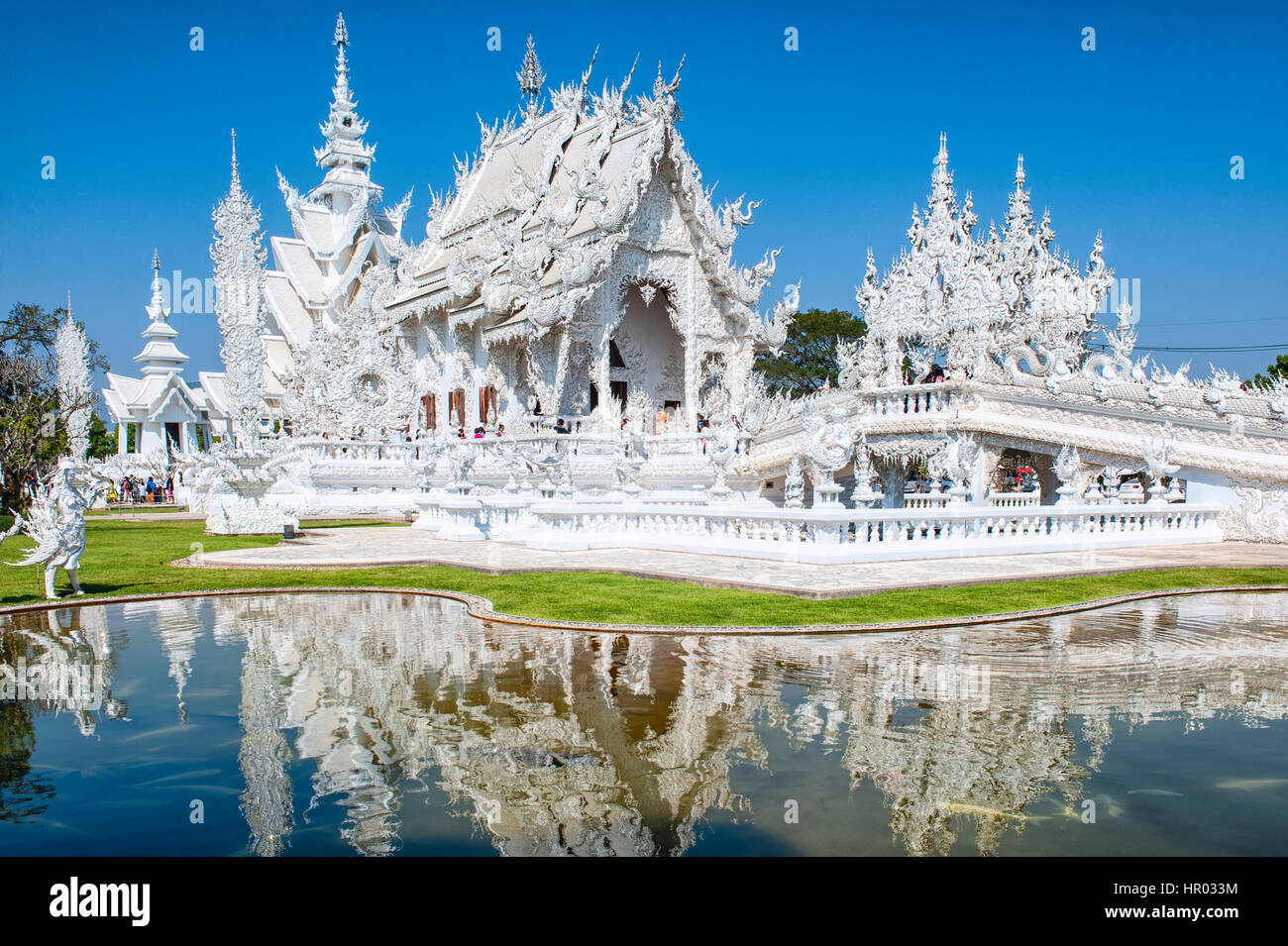 The White Temple, Wat Rong Khun, Chiang Rai, Thailand Stock Photo - Alamy