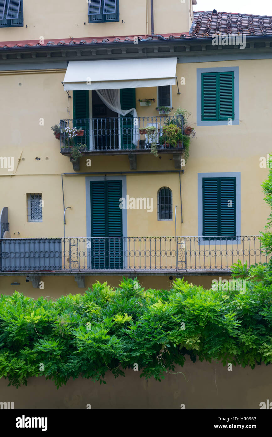 Balcony Flowers In Tuscany High Resolution Stock Photography and Images ...
