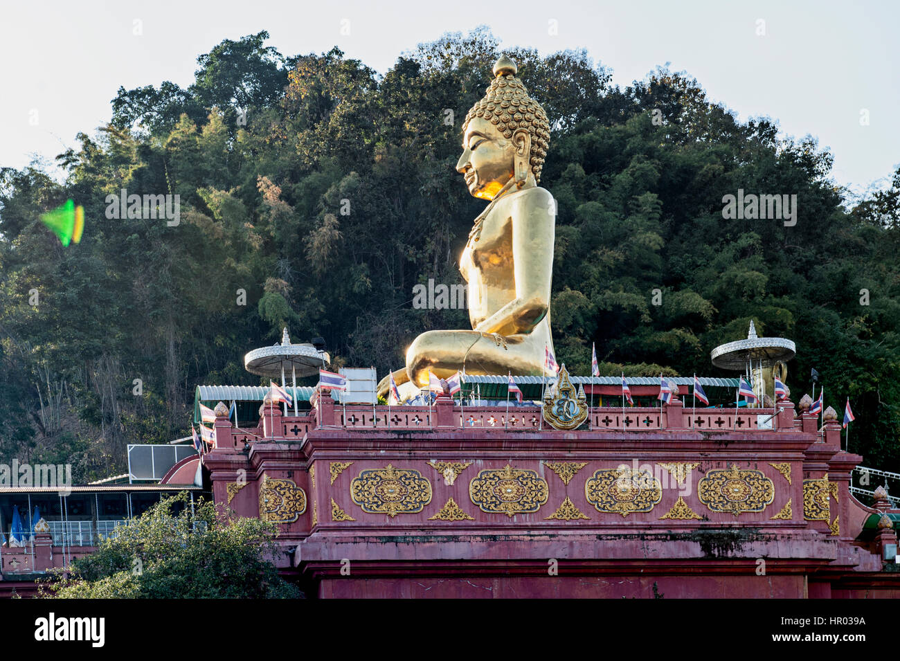 Giant Buddha, Golden Triangle, Chiang Rai, Thailand Stock Photo - Alamy