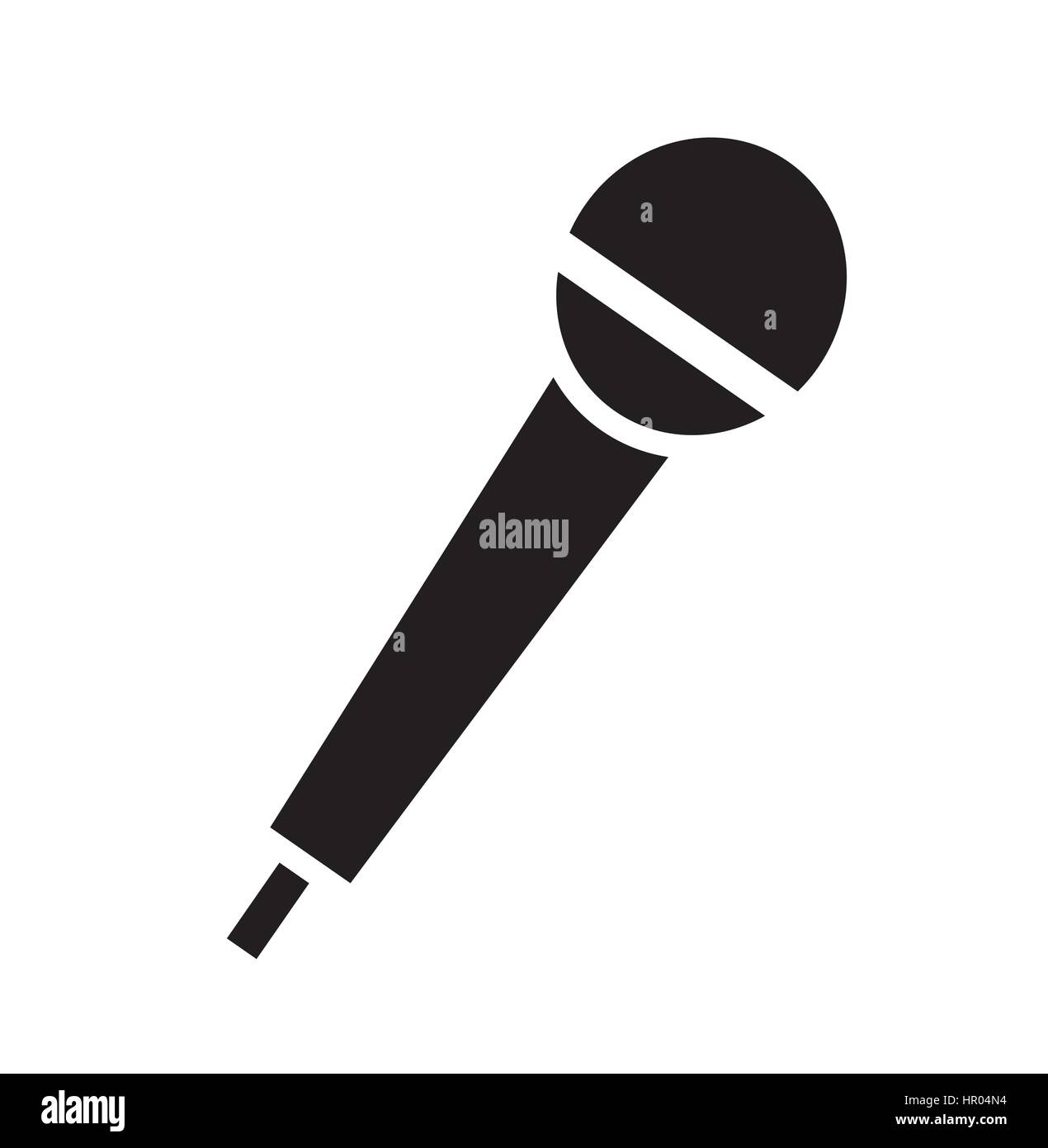 Mic vector vectors hi-res stock photography and images - Alamy