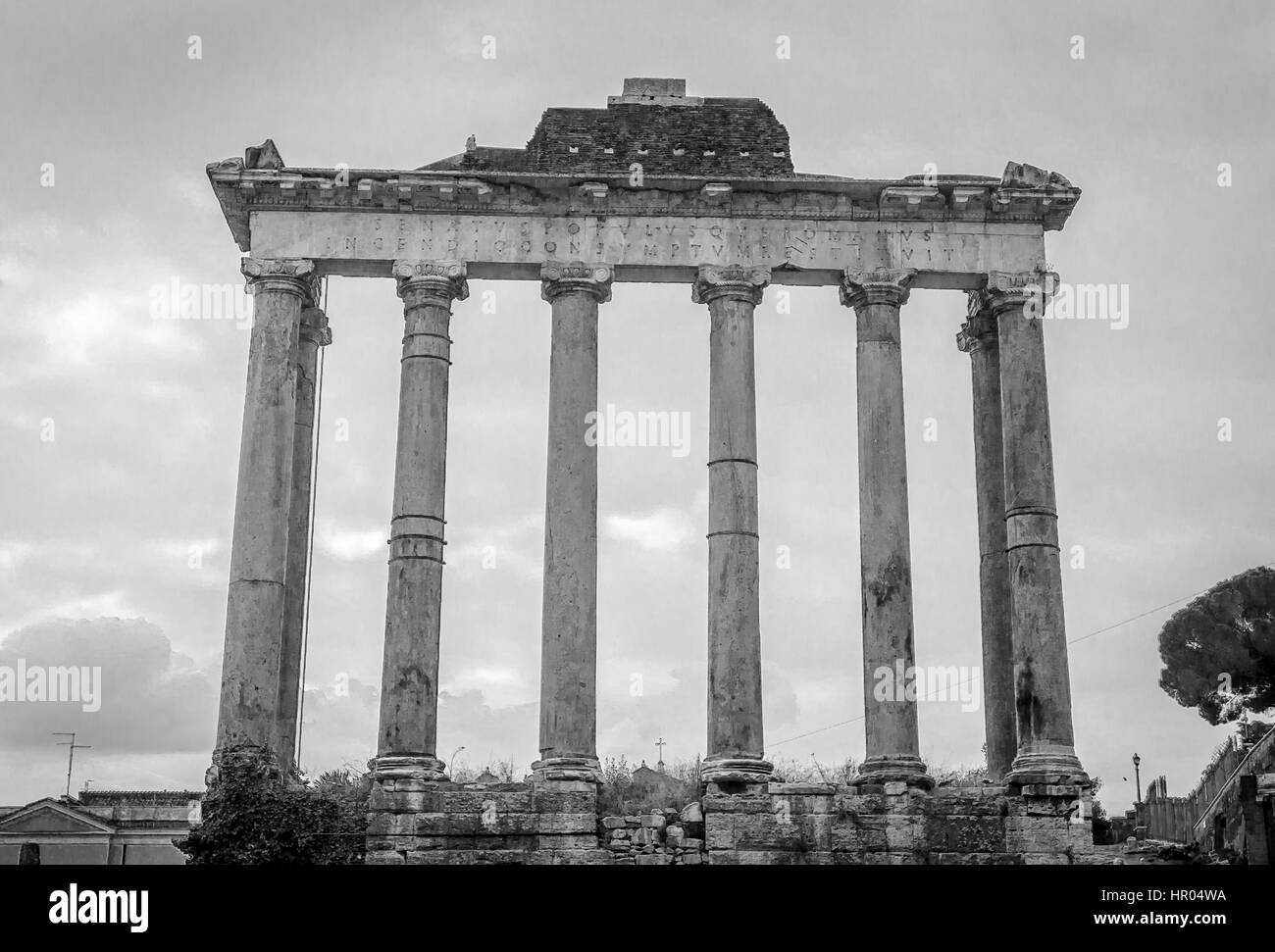 Forum Romanum Columns High Resolution Stock Photography and Images - Alamy