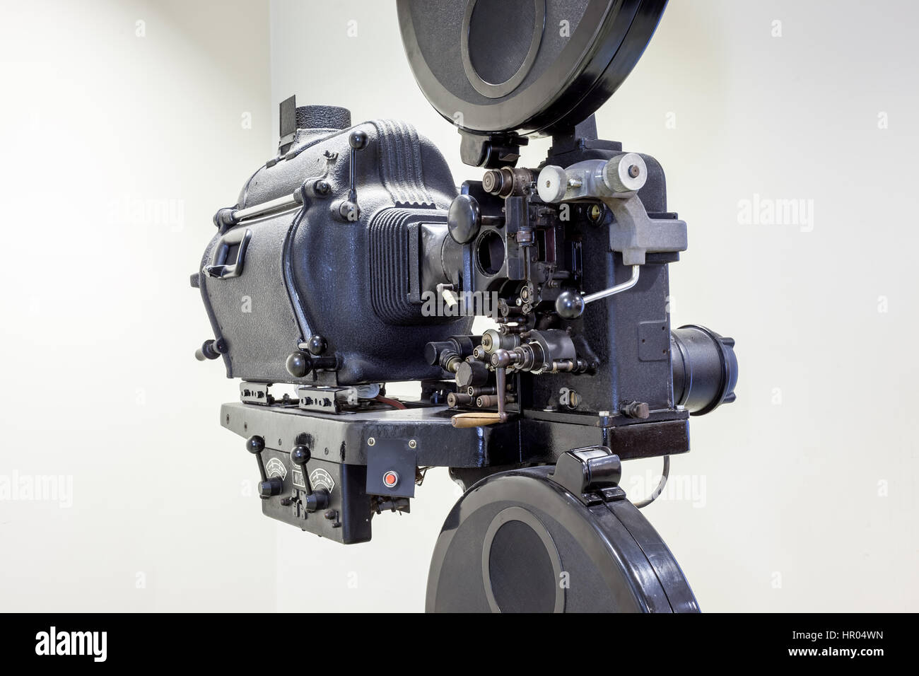 in a theater is still an old projector Stock Photo - Alamy