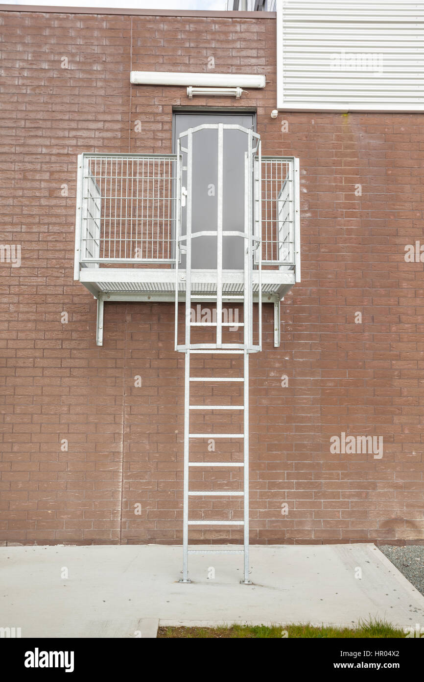 Emergency staircase hi-res stock photography and images - Alamy