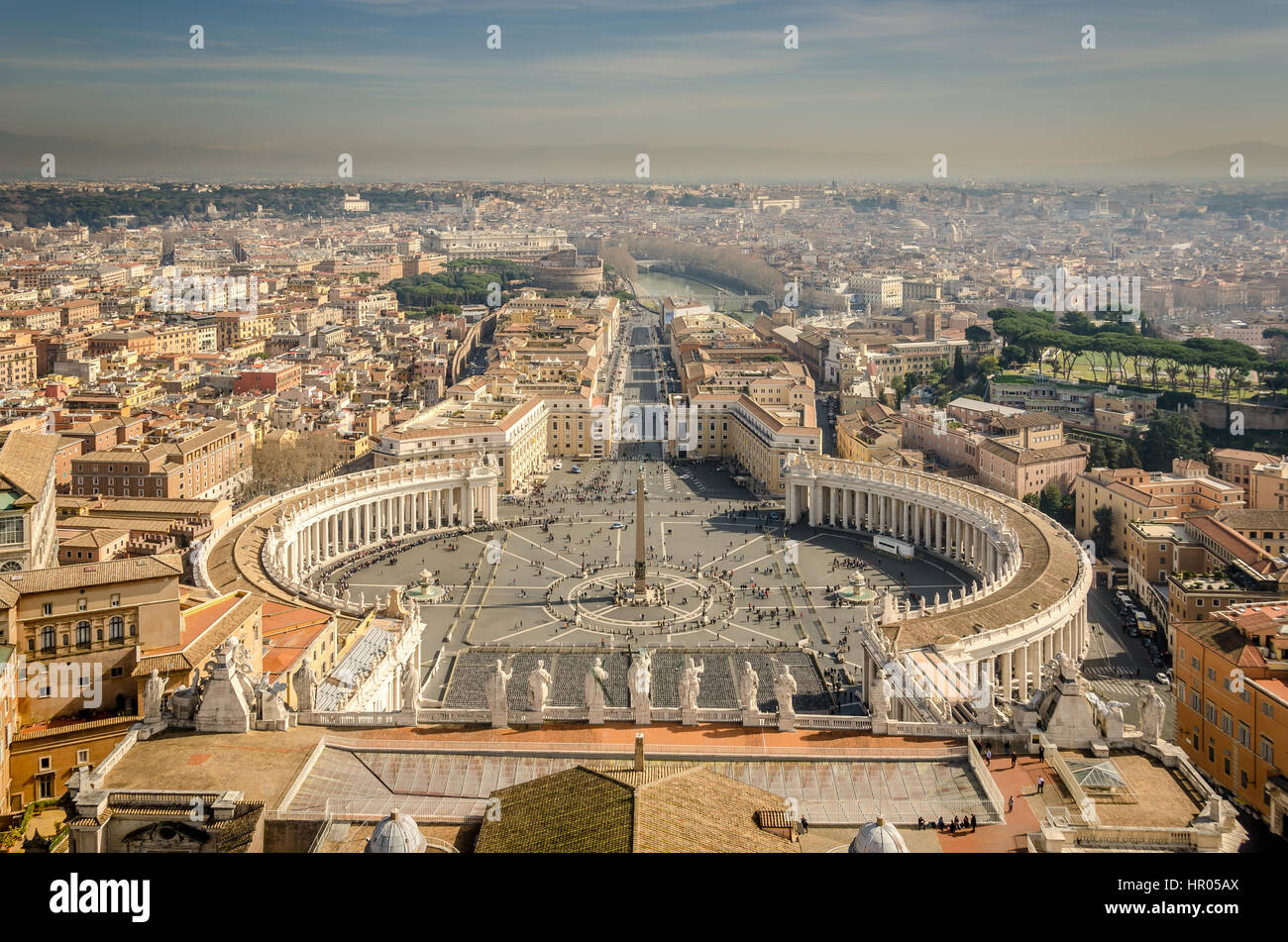 View out of the Saint Peter Stock Photo - Alamy